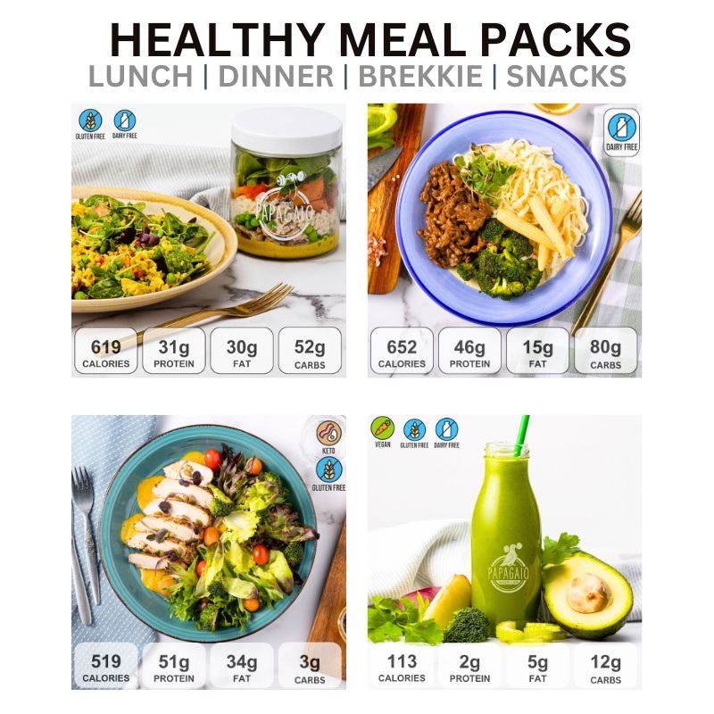 Healthy Meal Packs – Papagaio Health Kitchen